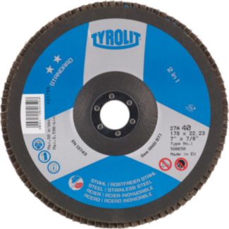Tyrolit – Lamelni brusni disk 115×22,23 Standard – 455312
