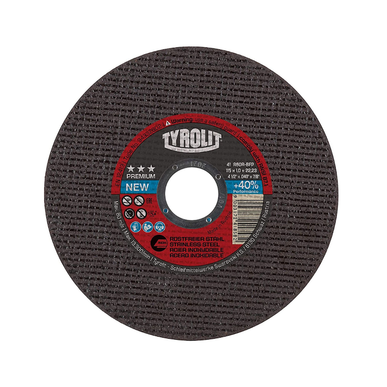 Tyrolit – Super tanak rezni disk 115mm – 34332802