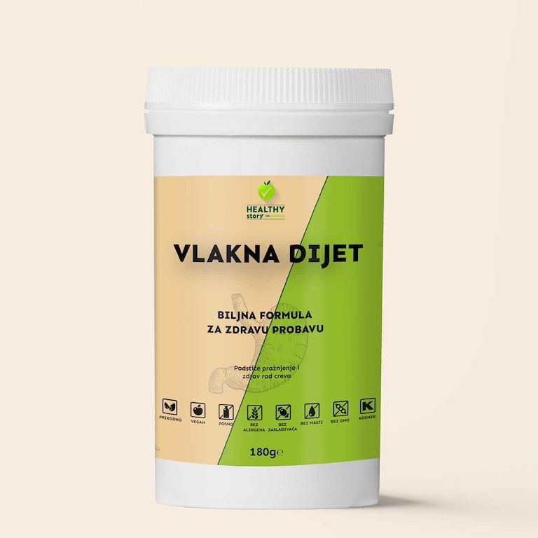 Vlakna Dijet prah – Biljna formula za mršavljenje
