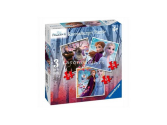 Ravensburger puzzle (slagalice) - 3 u 1 Frozen