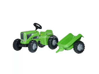 Rolly Toys Futura Traktor na pedale sa prikolicom zeleni (620005)