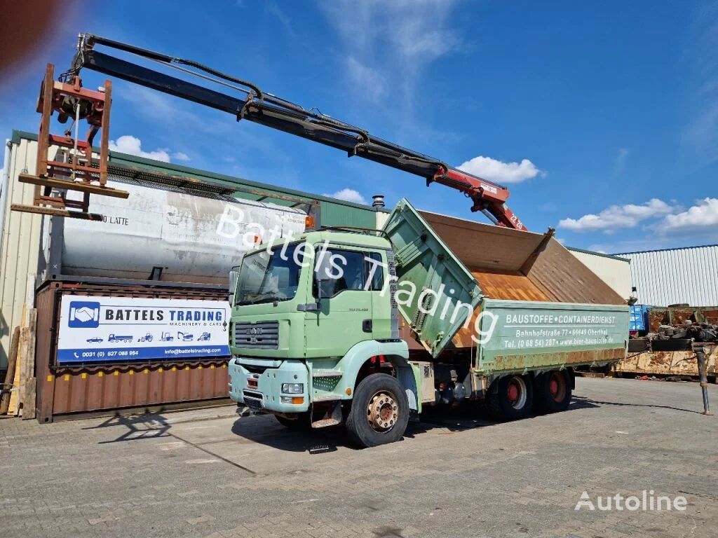 MAN TGA26.480, Year '04, 6x4, Steel, Manual, 3 Way Bordmatic Tipper, kiper