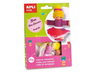 APLI Kraft kit - Roze balerina