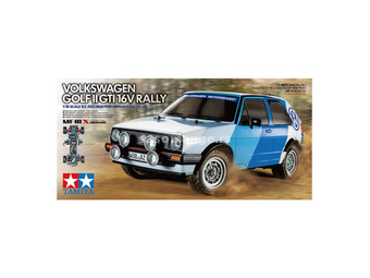 RC Model Kit - 1:10 RC VW Golf II GTI 16 Rally MF-01X