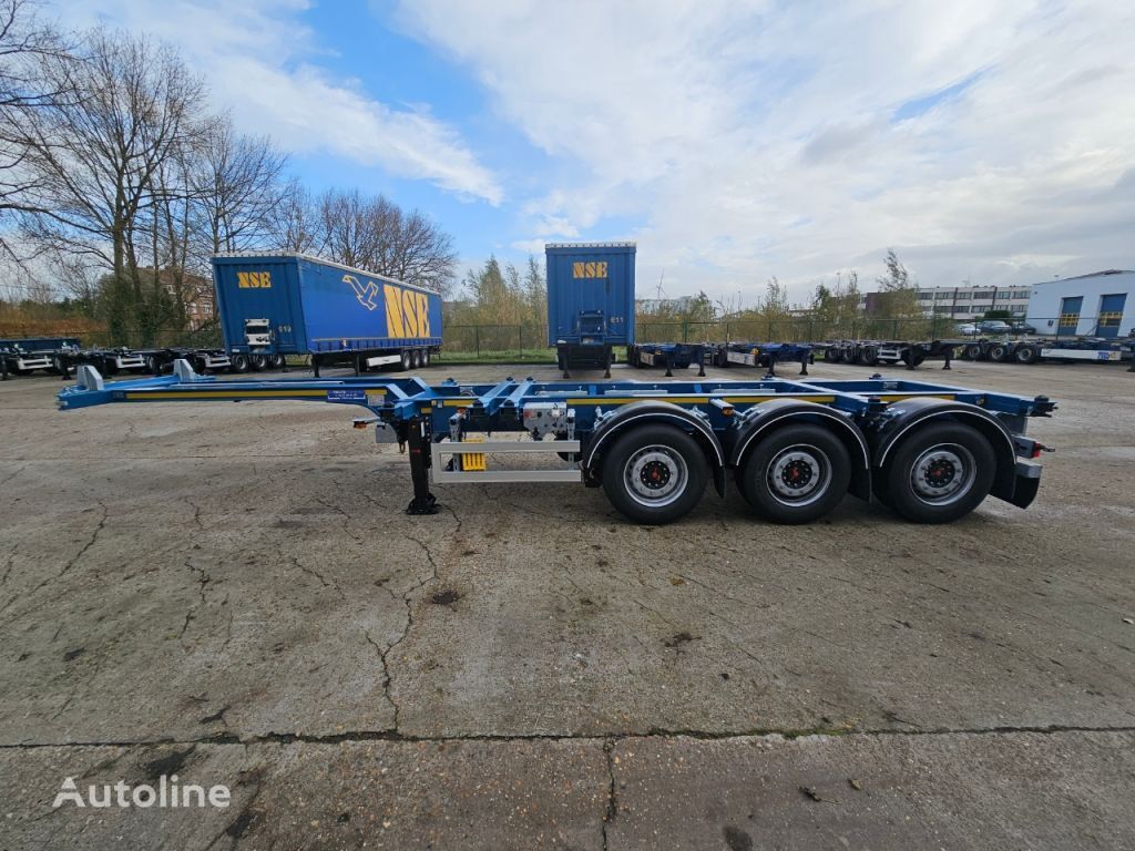 HOET TRAILERS NIEUW - SC33AA - Multifunctioneel Gooseneck conta poluprikolica za prevoz kontejnera