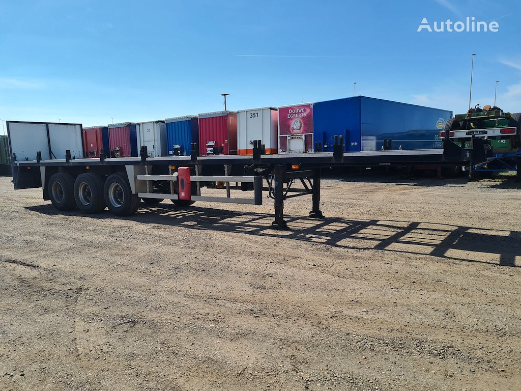 Burg Bpo 12-27 | 3 axle gas container trailer | Bpw drum | 3 pieces. poluprikolica platforma