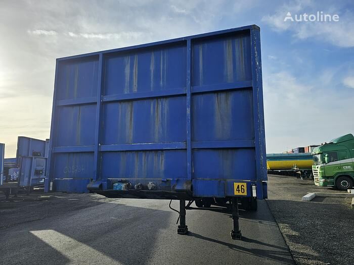 Contar B1828 dls| heavy duty| flatbed trailer with container locks| apk poluprikolica platforma