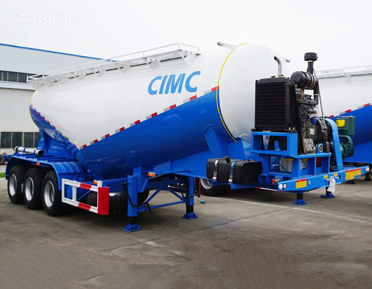 Nova CIMC 40 Cubic Cement Bulk Trailer Price in Rwanda cisterna za prevoz cementa