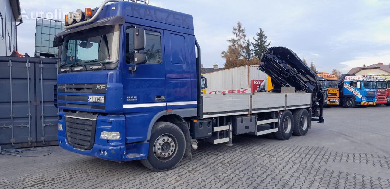 DAF XF kamion s ravnom platformom