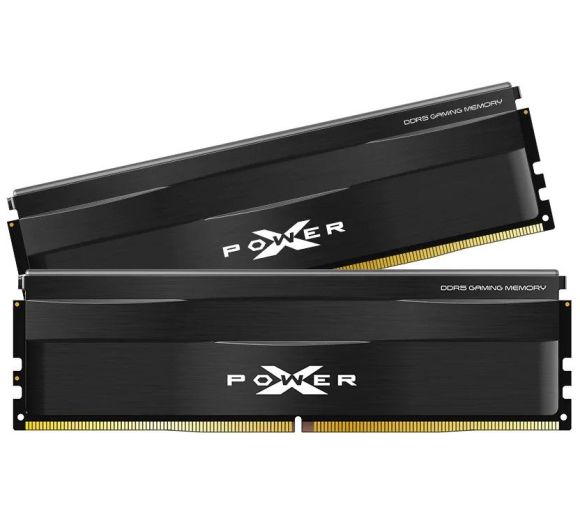 Silicon Power - DDR5 32GB (2x16GB) 6000MHz [XPOWER Zenith], CL30 1.35V UDIMM, XMP3.0 & EXPO, Black, w/ Heatsink, Memory Kit