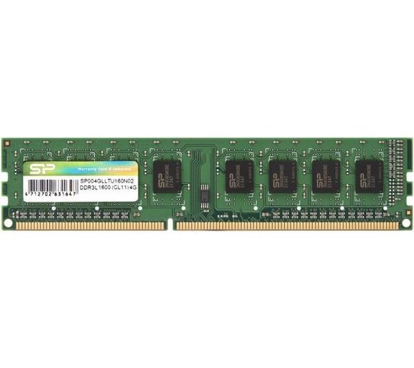 Silicon Power - DDR3L 4 GB, 1600MHz, UDIMM, CL11 1.35V, 512Mx8