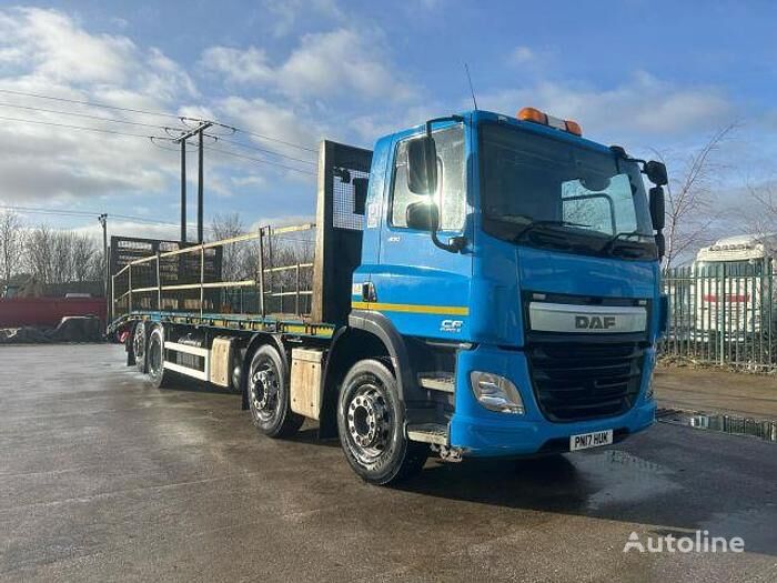 DAF CF400 8x2 Rearlift Beavertail kamion platforma