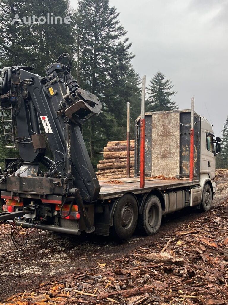 Scania R580 kamion za prevoz drva