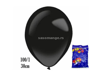 Baloni crni 30cm 100/1 ( 359 )