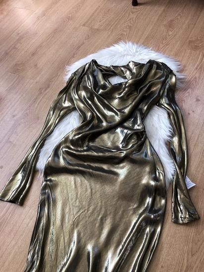 Zara ekskluzivna zlatna haljina LIMTED EDITION