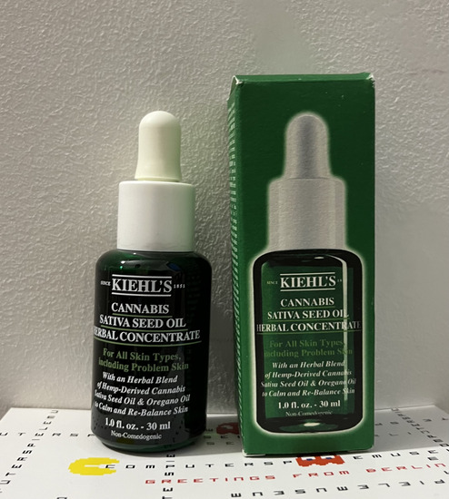 Kiehl’s Cannabis Sativa ulje za lice 30ml NOVO