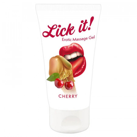 Gel za masažu sa ukusom trešnje | Lick it Cherry