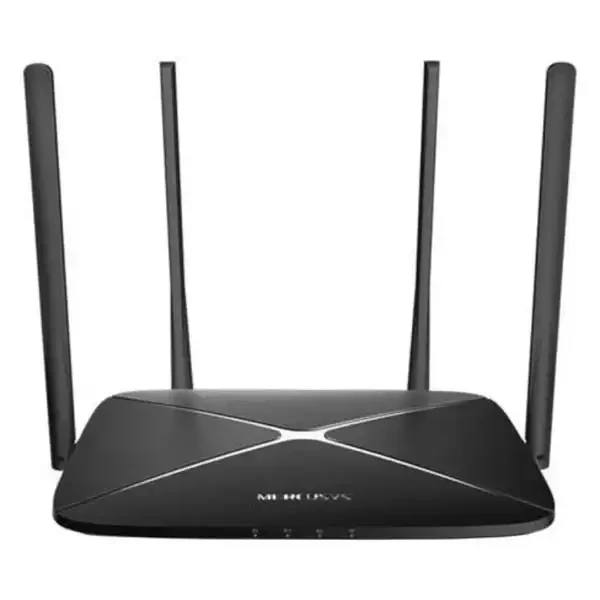 Wireless Router Mercusys AC12G AC1200867Mbsext x 42.4-5Ghz1WAN3LAN Gigabit