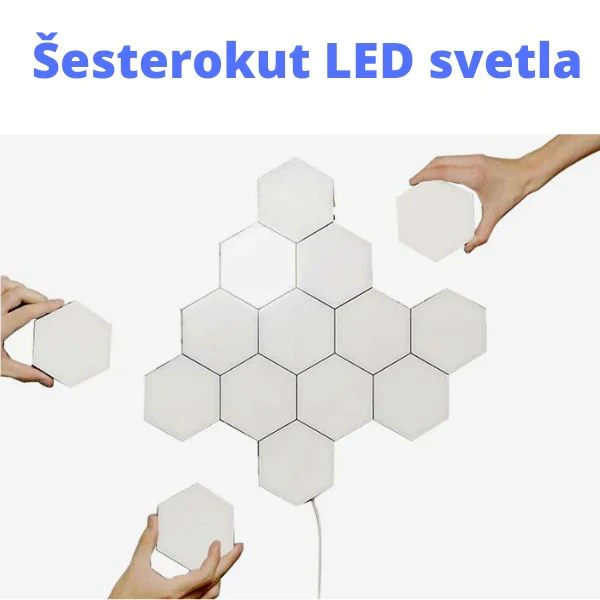 Šesterokut (Hexagon) LED svetla