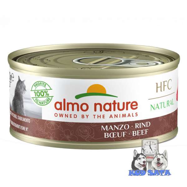 Almo Nature HFC Konzerva Za Mačke, Govedina 70g