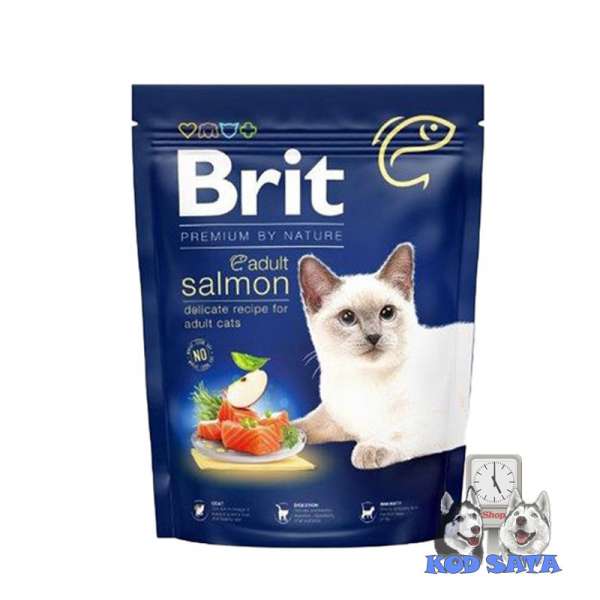 Brit Hrana Za Mačke, Adult Losos 300g