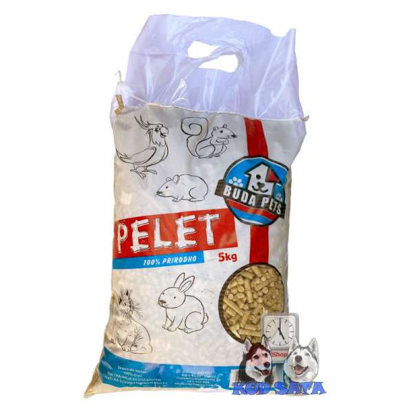 Buda Pets Pelet Za Mačke i Glodare 5kg