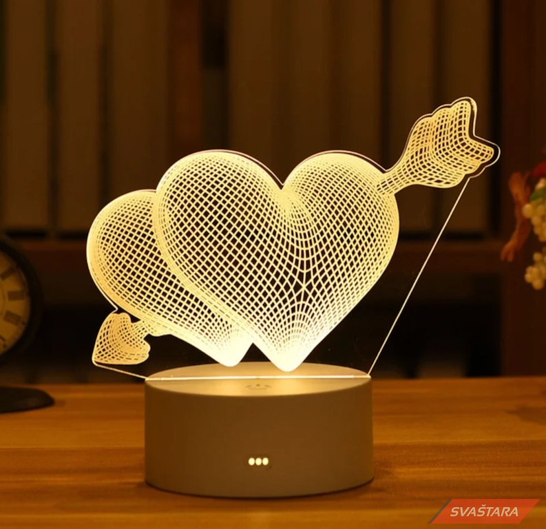 3D lampe