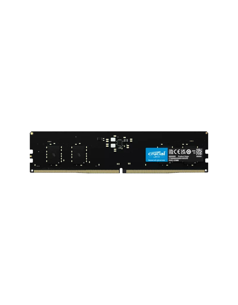 RAM DDR5 16GB Micron Crucial 4800MHz CT16G48C40U5