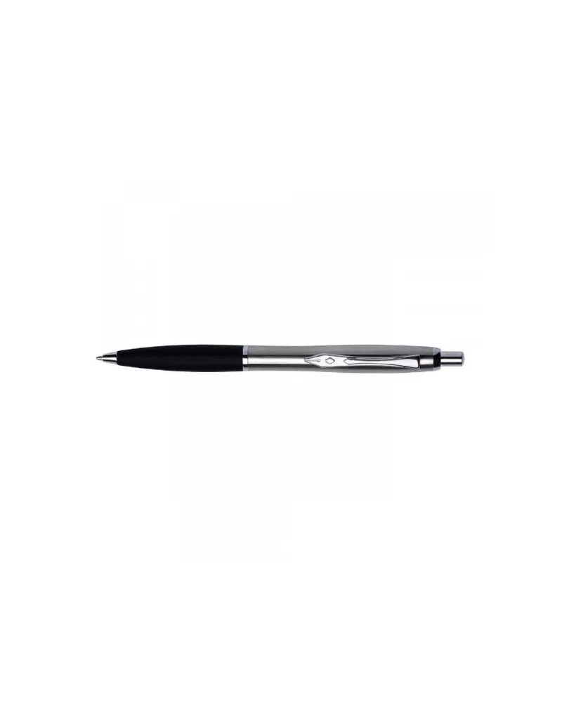 Hemijska olovka Platignum No 9, stainless steel, poklon kutija
