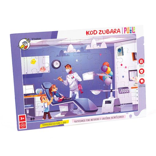 PUZZLE VRABAC FUN 30 KOD ZUBARA