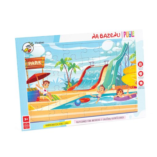 PUZZLE VRABAC FUN 30 NA BAZENU