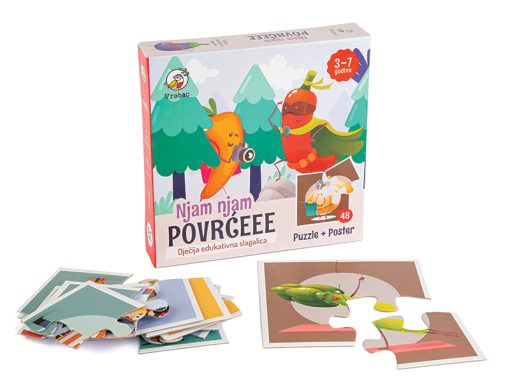 PUZZLE VRABAC FUN 48 POVRĆE