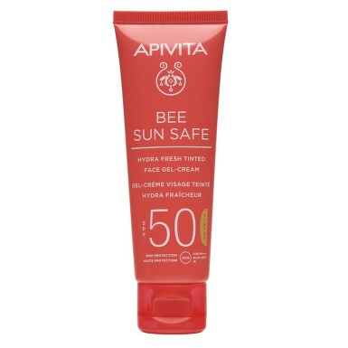 Apivita Bee Sun Safe hydra fresh tonirana gel krema za lice SPF50, 50 ml