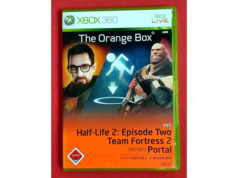 The Orange Box / Xbox 360 (Xbox One Printable)