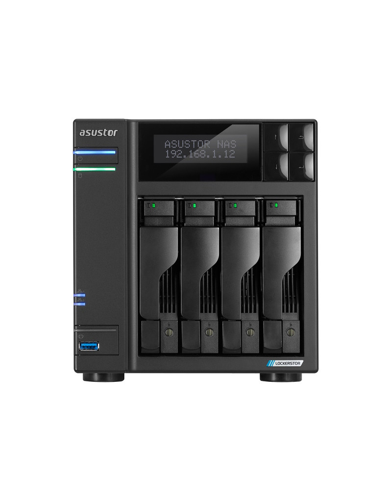 ASUSTOR NAS Storage Server LOCKERSTOR 4 Gen2 AS6704T