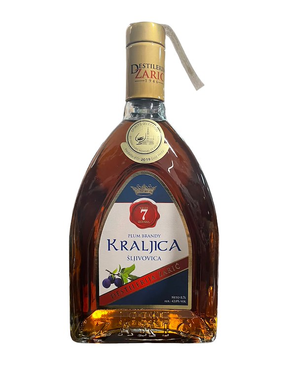 Rakija ZARIĆ KRALJICA ŠLJIVA 0,7l