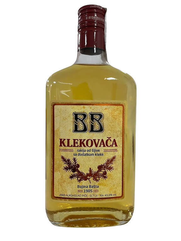 Rakija BB KLEKOVAČA 0,7l