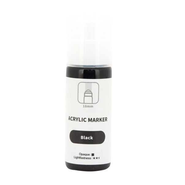 ART RANGER Marker akrilni 60ml black pa86003 art