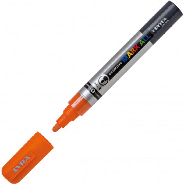 LYRA Marker 2mm orange permanent 6820013