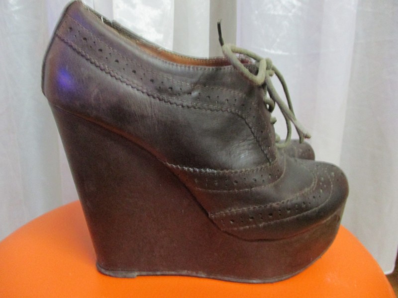 Kozne cipele na platformu ALDO- gaziste 22 cm