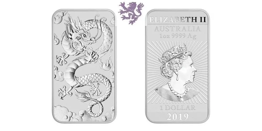 1oz Dragon, 2019.