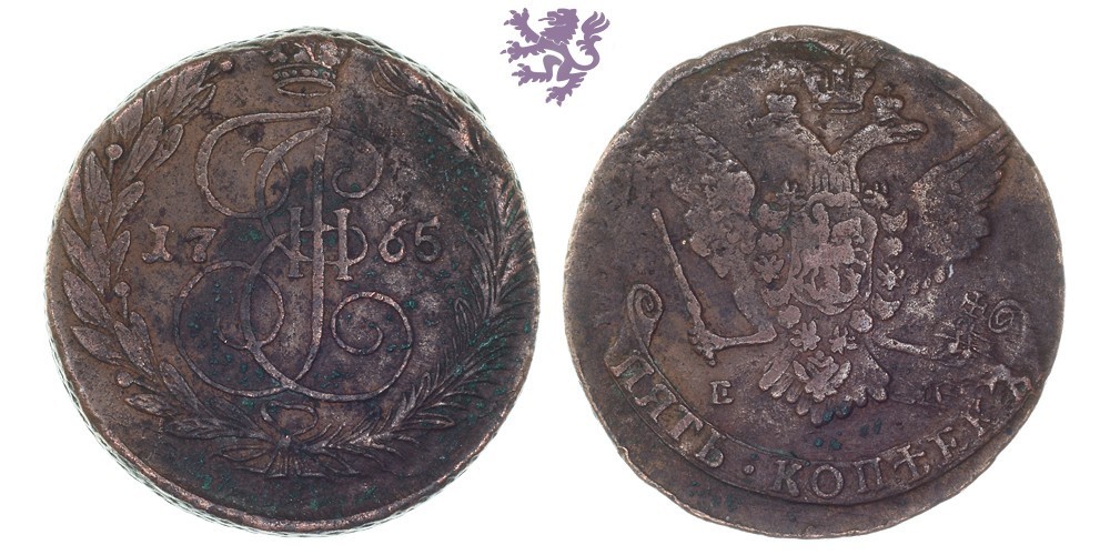 5 Kopecks, 1765.