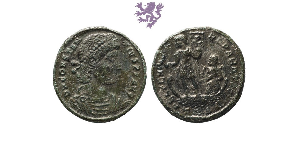 Constantinus II, Caesar 337-347 AD, Augustus 347-355 AD.