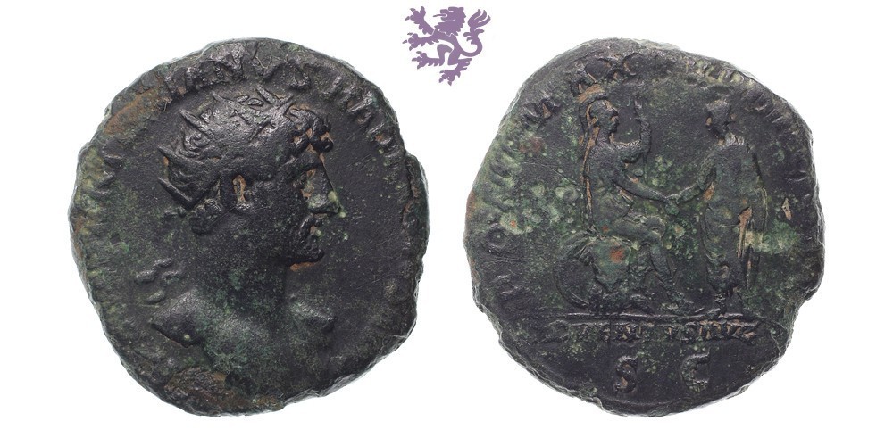 AE Dupondius, Hadrian