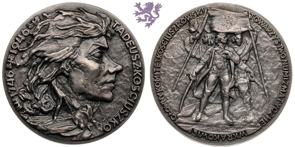 Medalja Tadeusz Kościuszko, 1746-1946