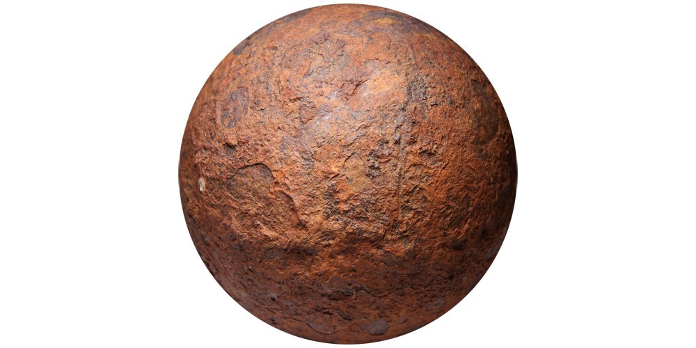 Cannonball, iron