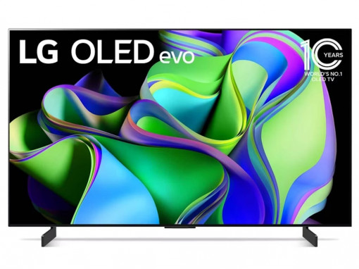 Televizor LG OLED42C31LA/OLED evo/42"/Ultra HD/smart/webOS ThinQ AI/tamn siva