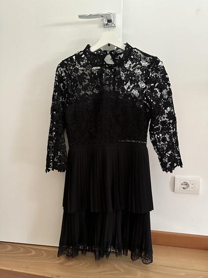 crna haljina zara