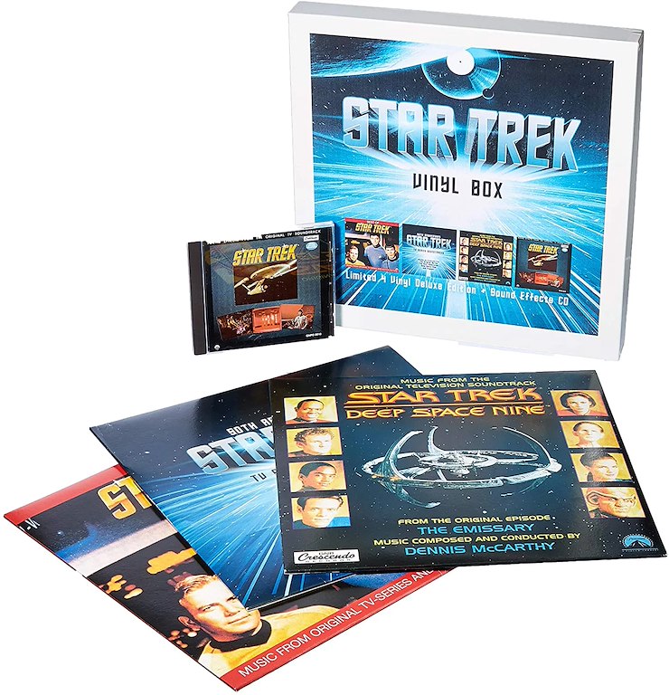 Star Trek-Vinyl Box - Limited 4 Vinyl Deluxe Edition + Sound Effects CD