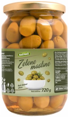 MASLINE ZELENE SK BAS BAS 720G
MASLINE ZELENE SK BAS BAS 720G